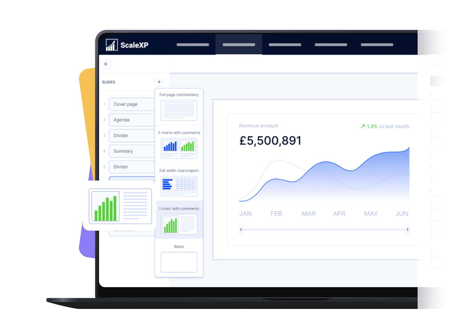 Smart Reporting Software - Deliver Insights Quickly - ScaleXP